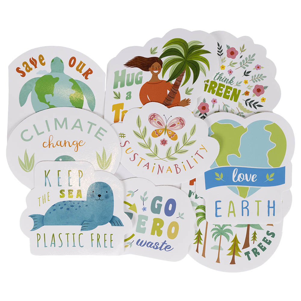 Order Ecostore - Environment Stickers - Set of 9 Now! | Jomla.ae