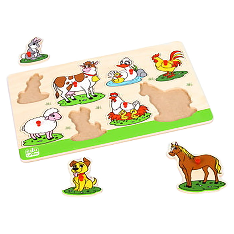 Edu Fun - Insert Board Farm Animals | Jomla.ae