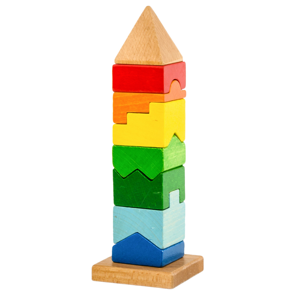 Order Edu Fun - Stacking Shape Tower Now! | Jomla.ae