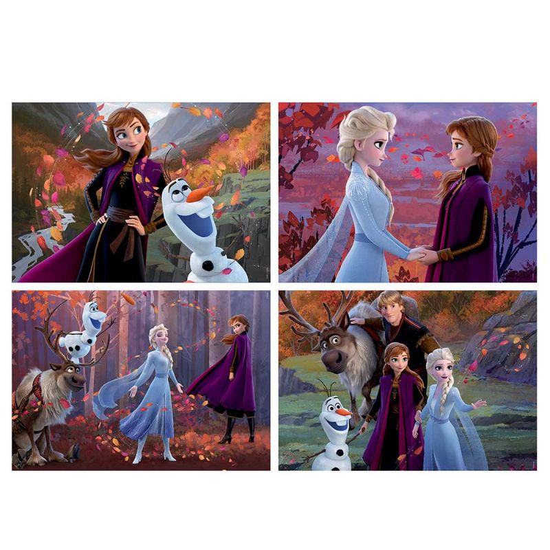 Order Educa Disney Frozen II Multi 4 Puzzle 50, 80, 100 & 150Pcs Now ...