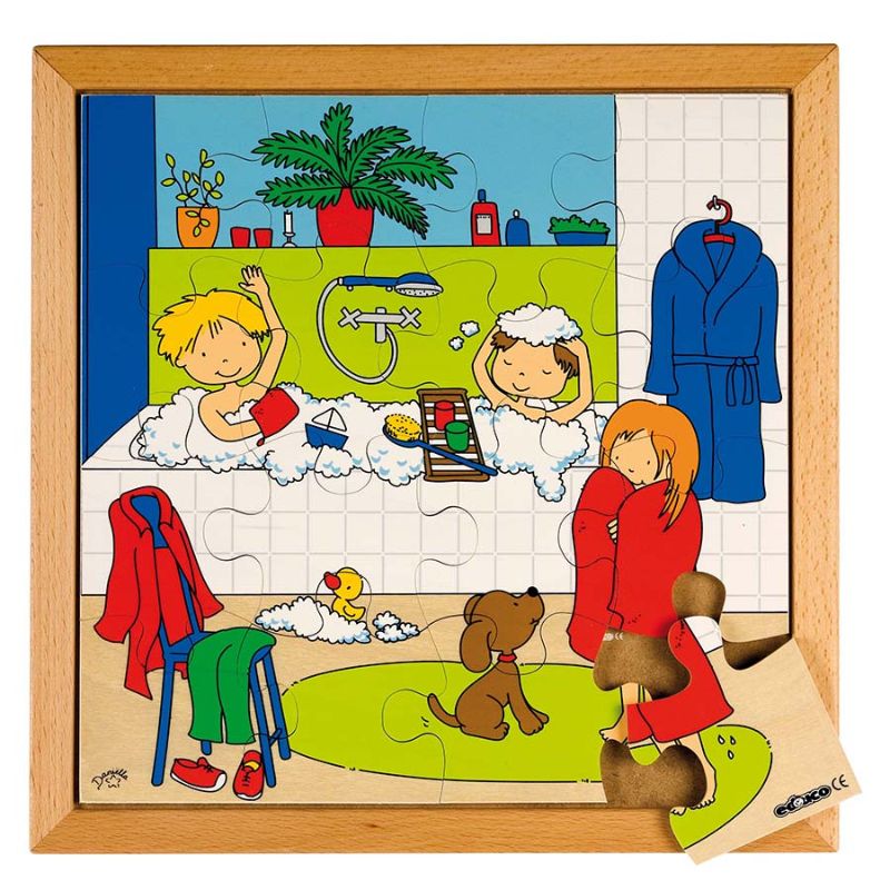 Educo - Personal Hygiene Puzzles - Bathing | Jomla.ae