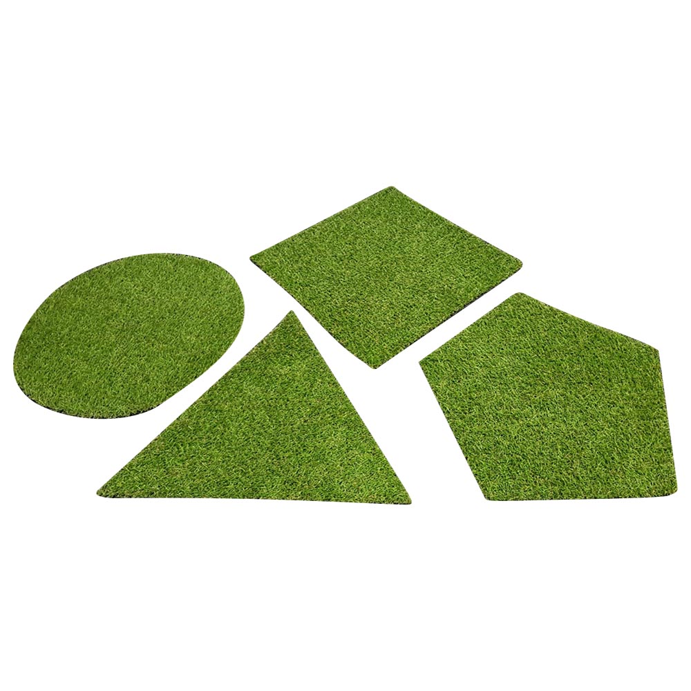 Eduk8 Worldwide - Grass Shapes - Pack of 4 | Jomla.ae