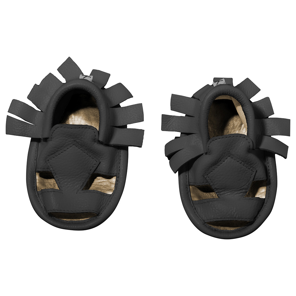 Eli's Boots - Mini Khaleeji - Ostrich Black | Jomla.ae