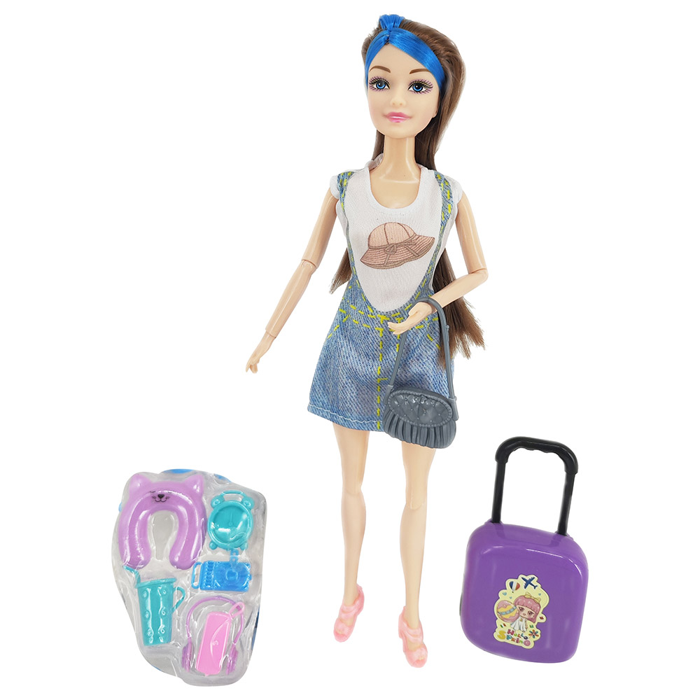 Elissa - The Fashion Capital Travel Collection Doll - 11.5 inch | Jomla.ae