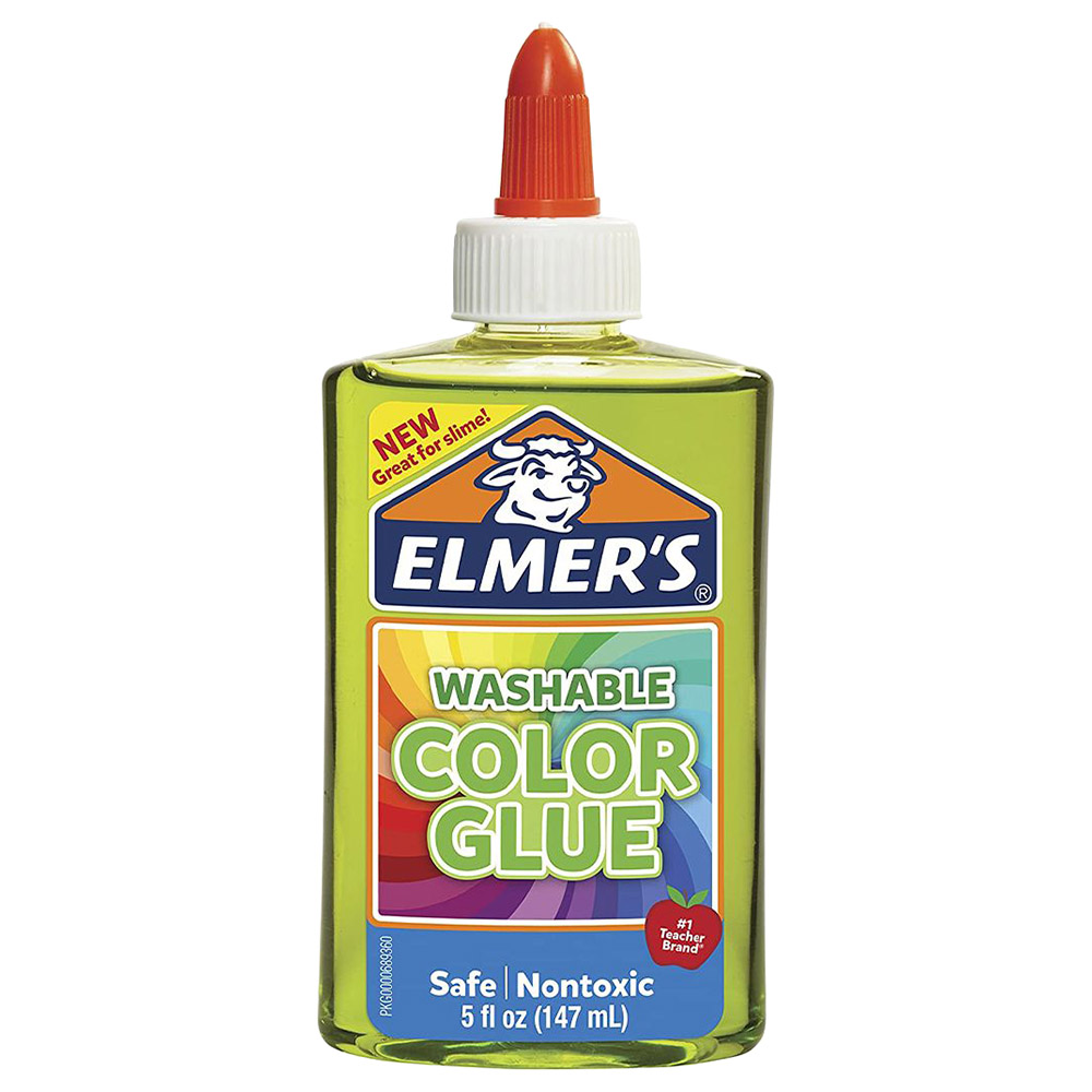 Order Elmer's - Transparent Colored Glue 147ml - Green Now! | Jomla.ae