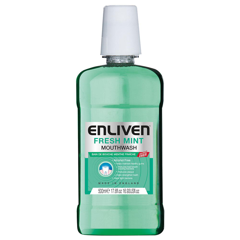 Enliven - Fresh Mint Mouthwash 500ml | Jomla.ae