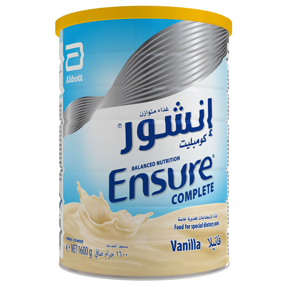 Ensure - Complete Balance Nutrition Vanila Powder 1600g | Jomla.ae