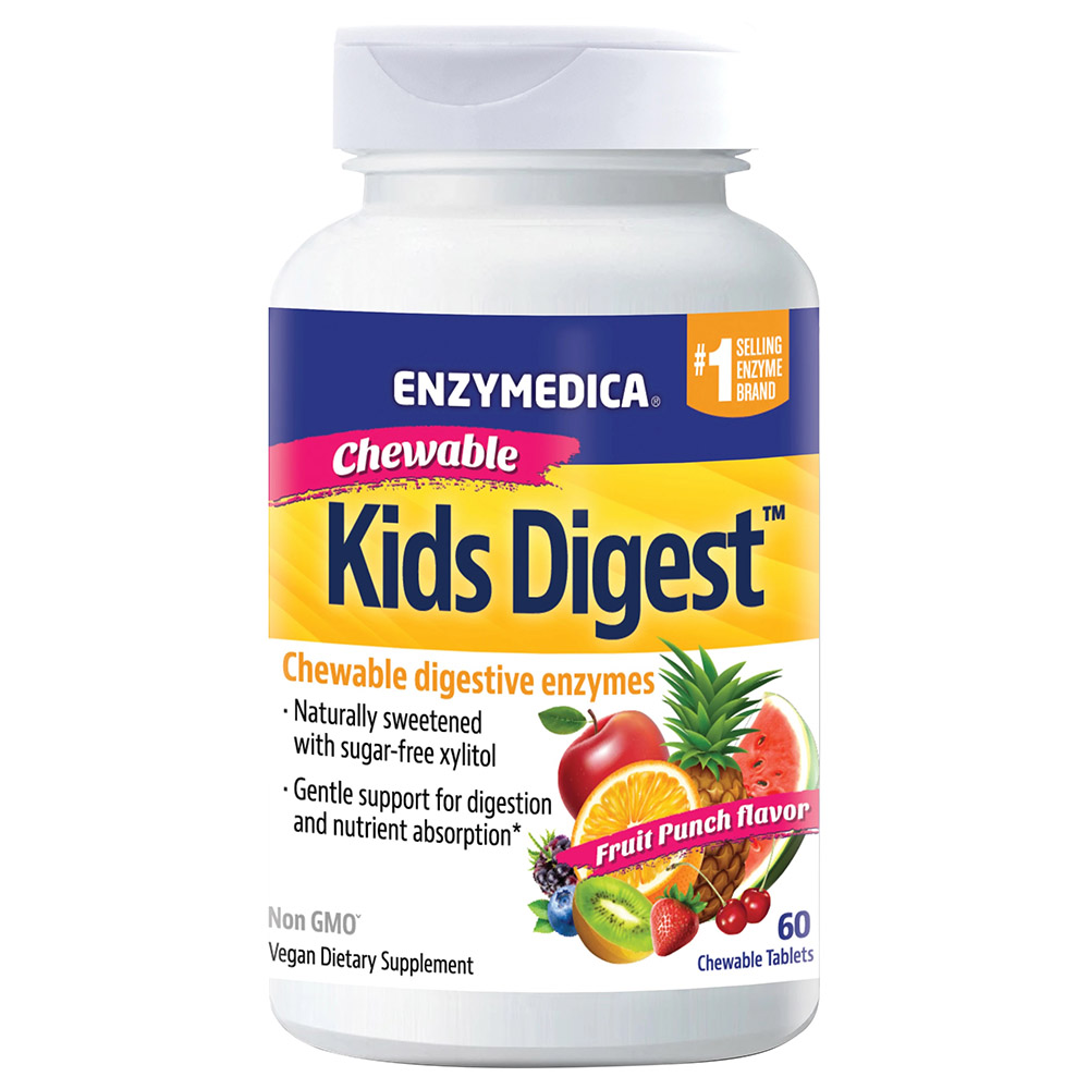 Enzymedica - Kids Digest 60 Chewable Tablets | Jomla.ae
