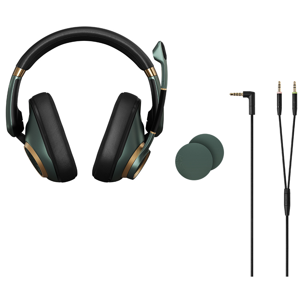 Order Epos - H6Pro Closed Acoustic Gaming Headset - Green Now! | Jomla.ae