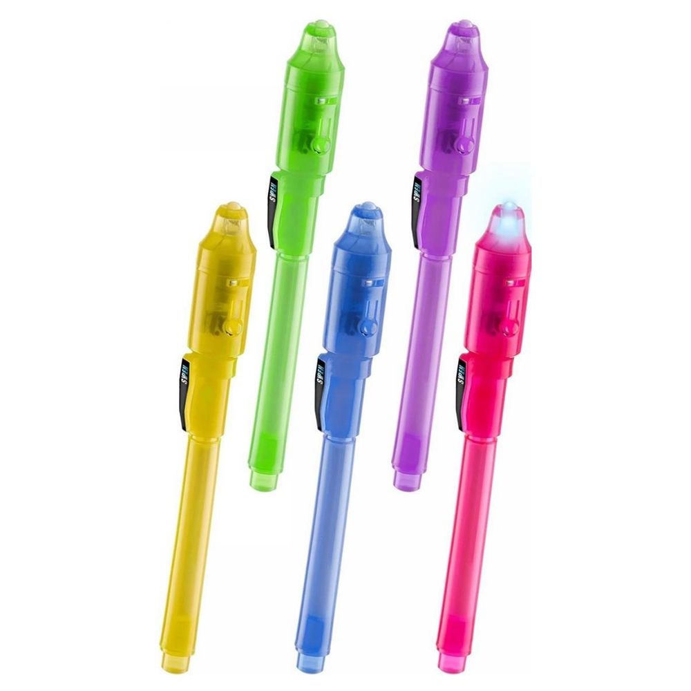Order Essen - Invisible Ink Pen W/ UV Light - Pack of 5 Now! | Jomla.ae