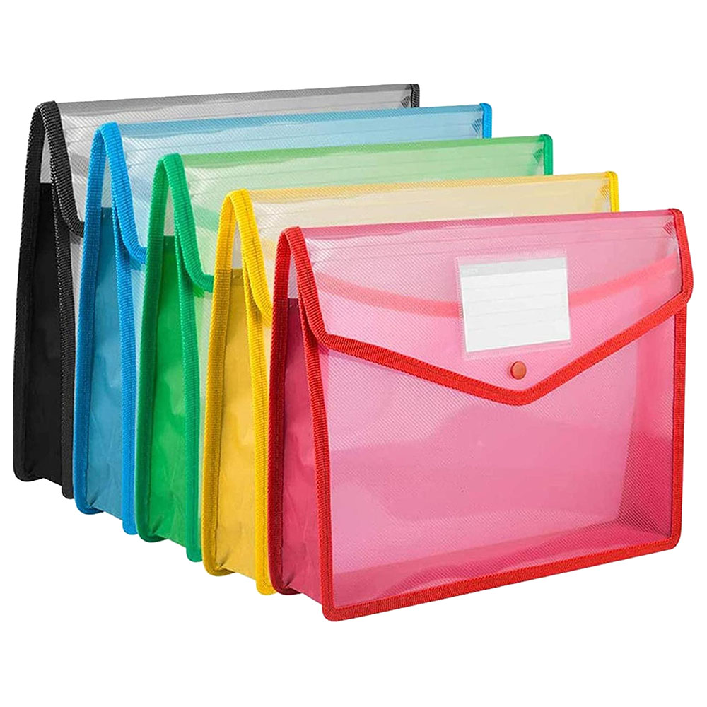 Order Essen - Plastic File Folders - Set of 5 Now! | Jomla.ae