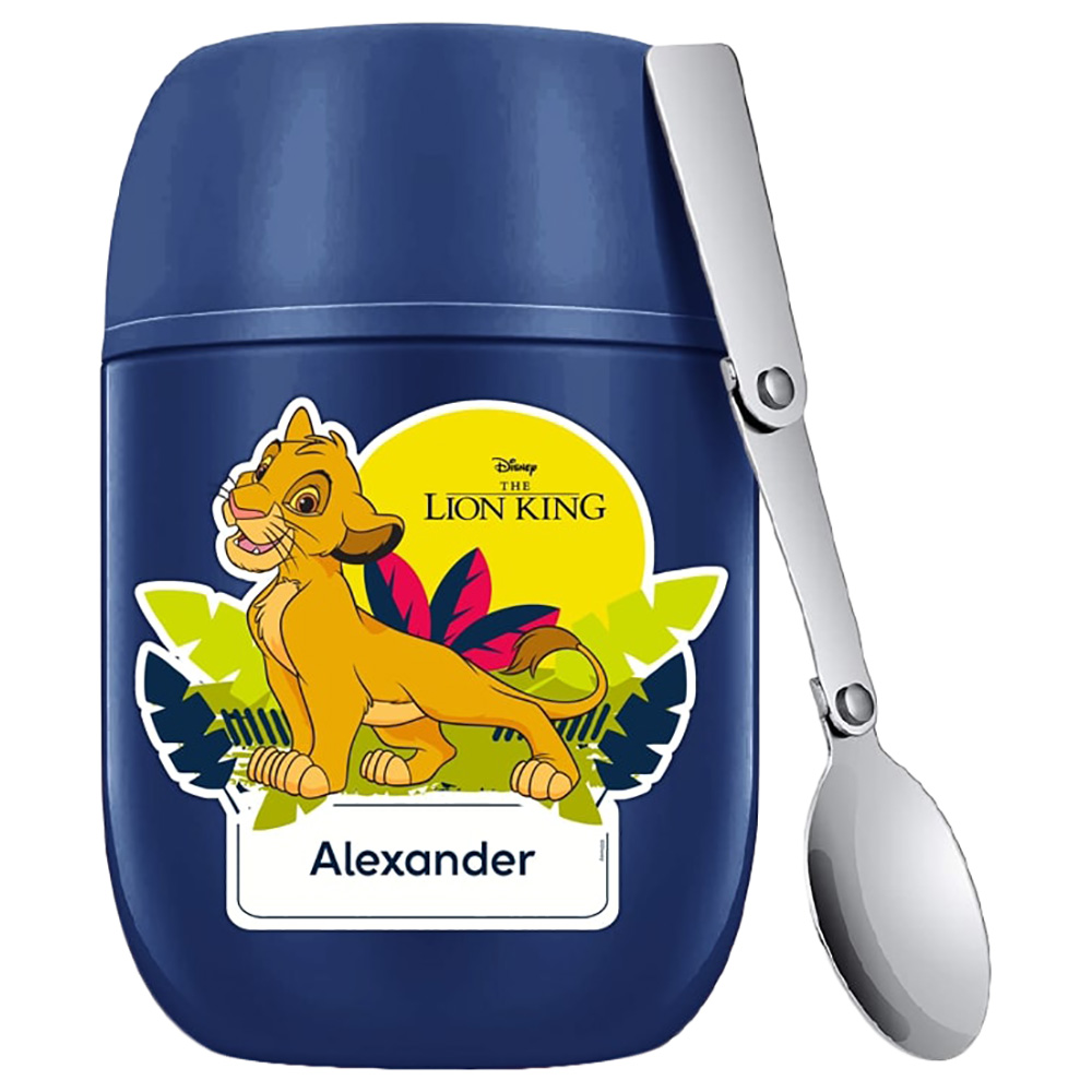 Order Essmak - Disney Lion King Food Thermos - Blue Now! | Jomla.ae