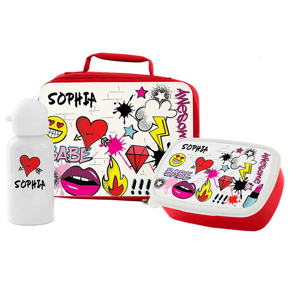 Order Essmak - Personalized Lunch Pack - Graffitti Artist Girl Now ...