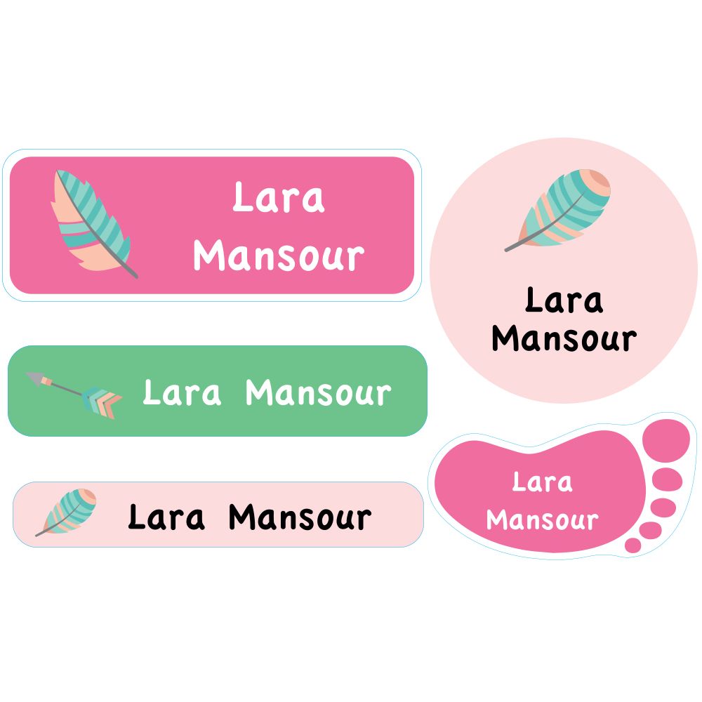 Order Essmak - School Name Labels Feather Now! | Jomla.ae