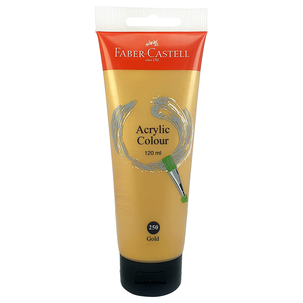 Order Faber-Castell - Acrylic Color Tube - 120Ml - Gold Now! | Jomla.ae