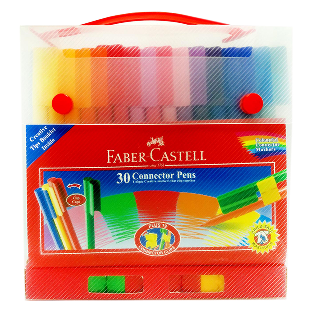 Order Faber-Castell - Connector Pen Set 30pcs Now! | Jomla.ae