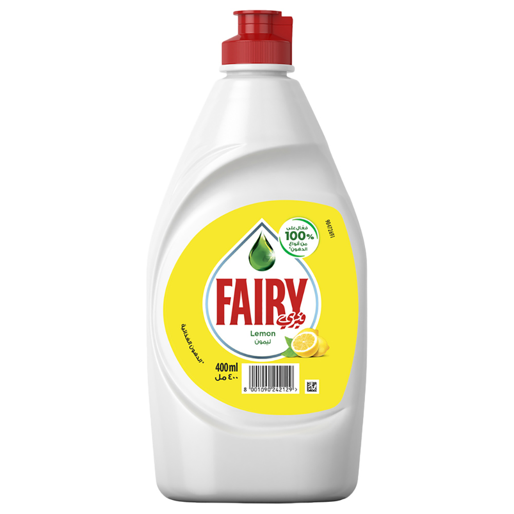 Order Fairy - Lemon Hand Dishwashing Liquid 400ml Now! | Jomla.ae