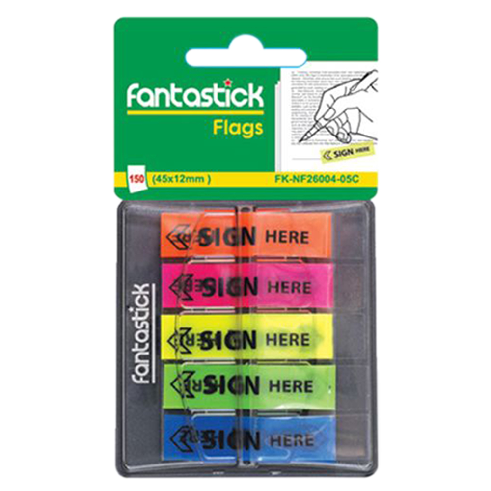 Order FantaStick - Sign Here Flags 45x25mm 24pcs Now! | Jomla.ae