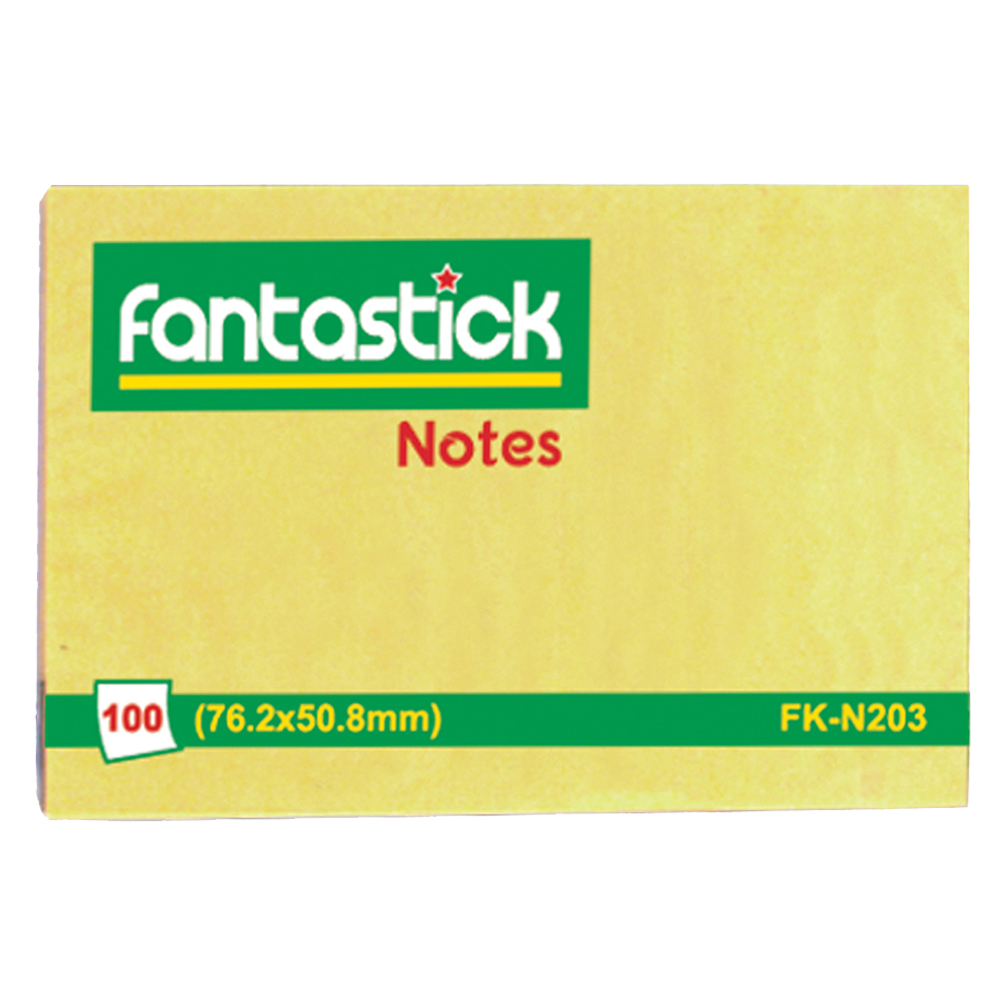 Order FantaStick - Stick Notes 2x3in - Yellow Now! | Jomla.ae