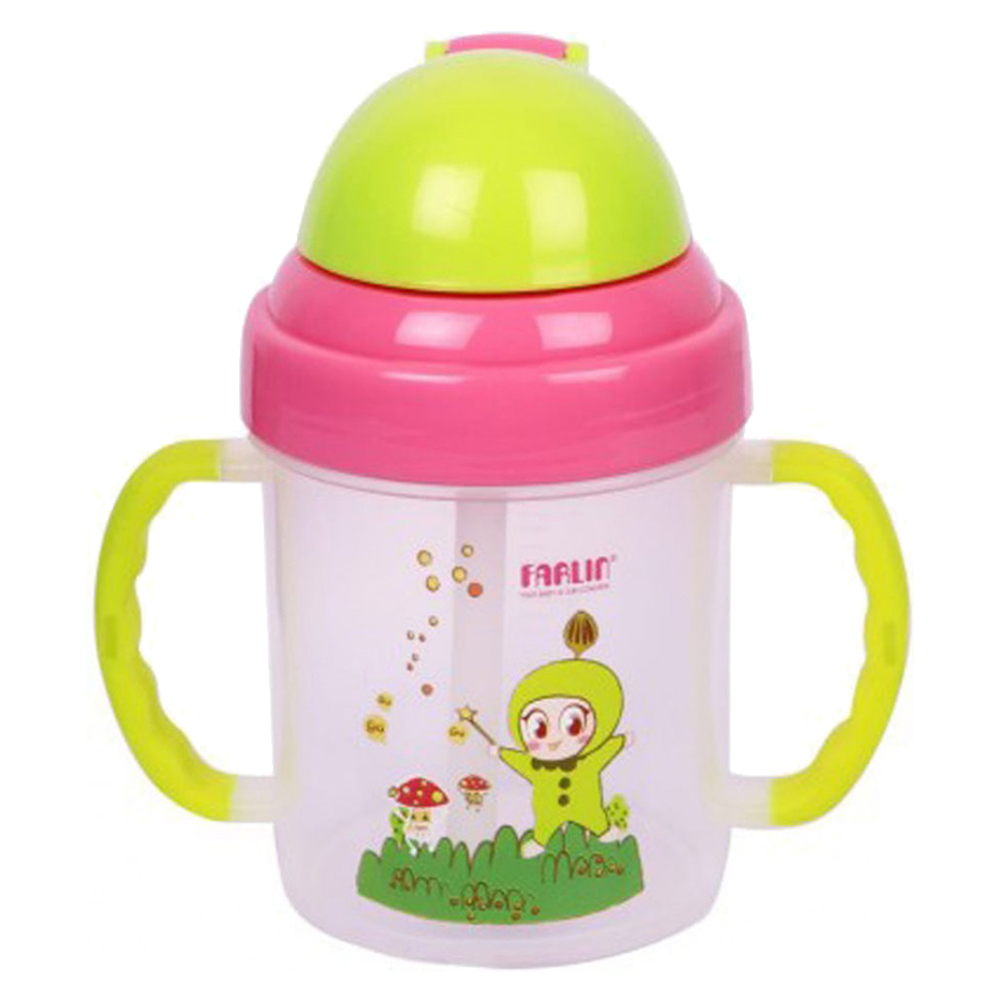Order Farlin - Non-Spill Straw Magic Cup 200ml Now! | Jomla.ae