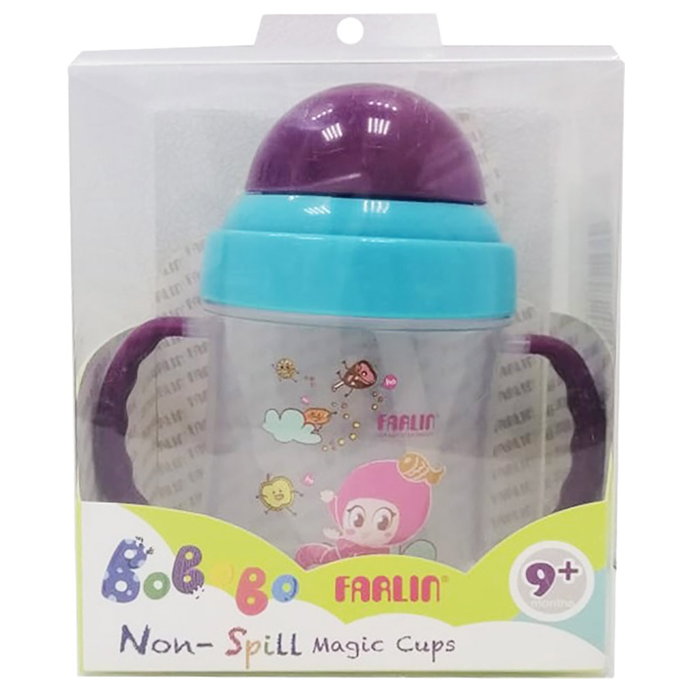 Farlin - Non-Spill Straw Magic Cup 240ml | Jomla.ae