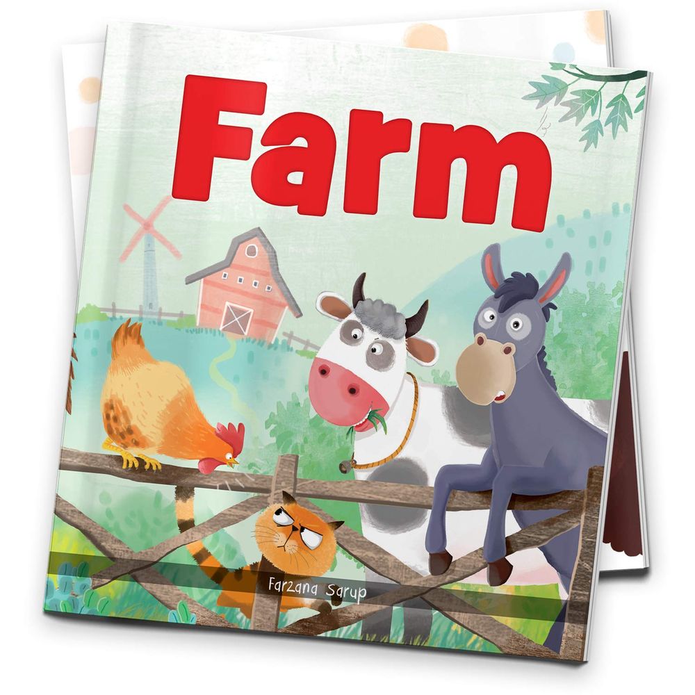 Order Farm - Illustrated Book On Farm Animals Now! | Jomla.ae
