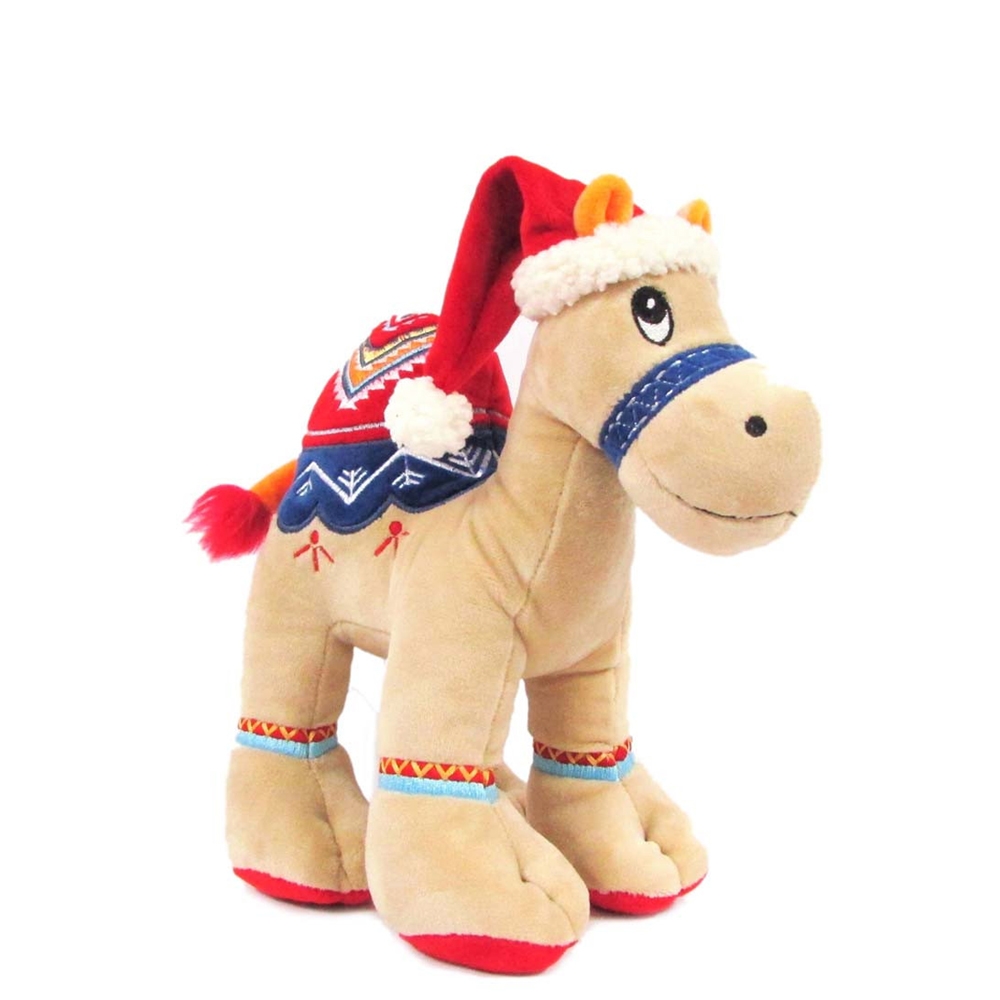 Order Fay Lawson - Camel Plush With Santa Hat - 18cm - Beige Now ...