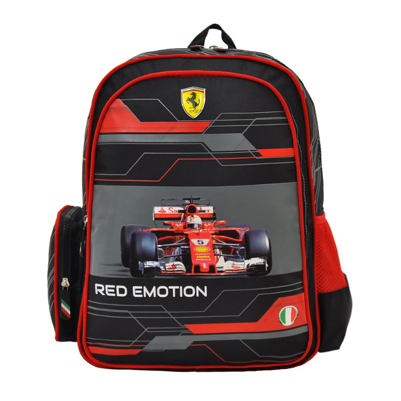 Order Ferrari - Be Fast to Be First Backpack 16" - Black Now! | Jomla.ae