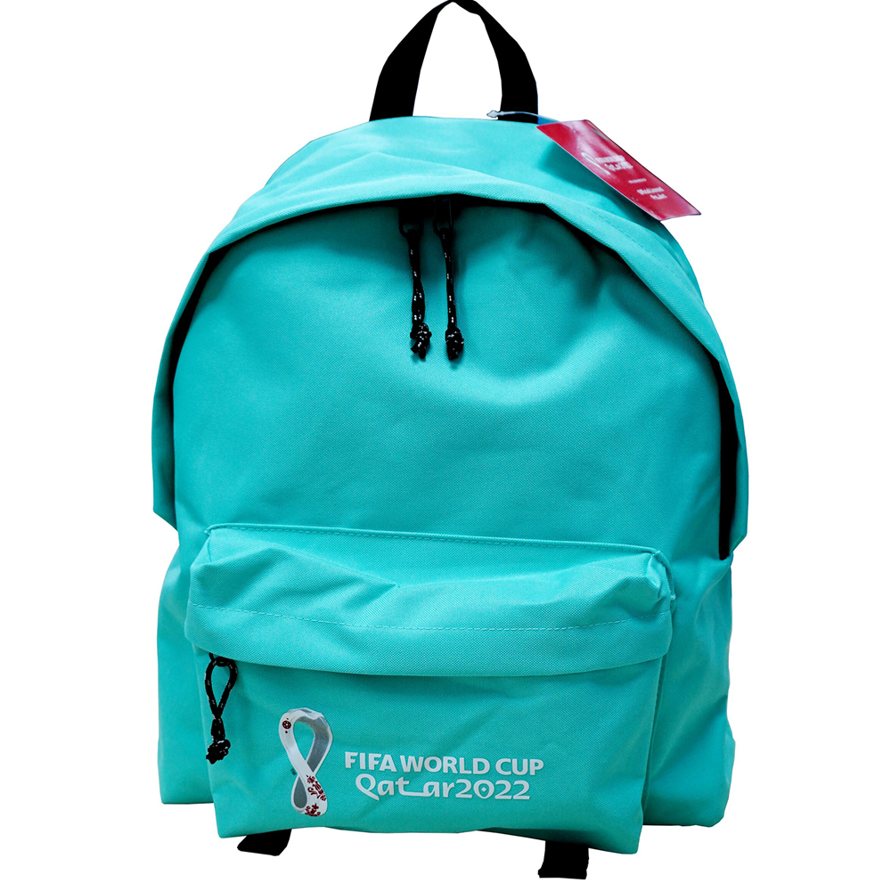 Fifa - 2022 Emblem Casual Oval Backpack 16" - Light Blue | Jomla.ae