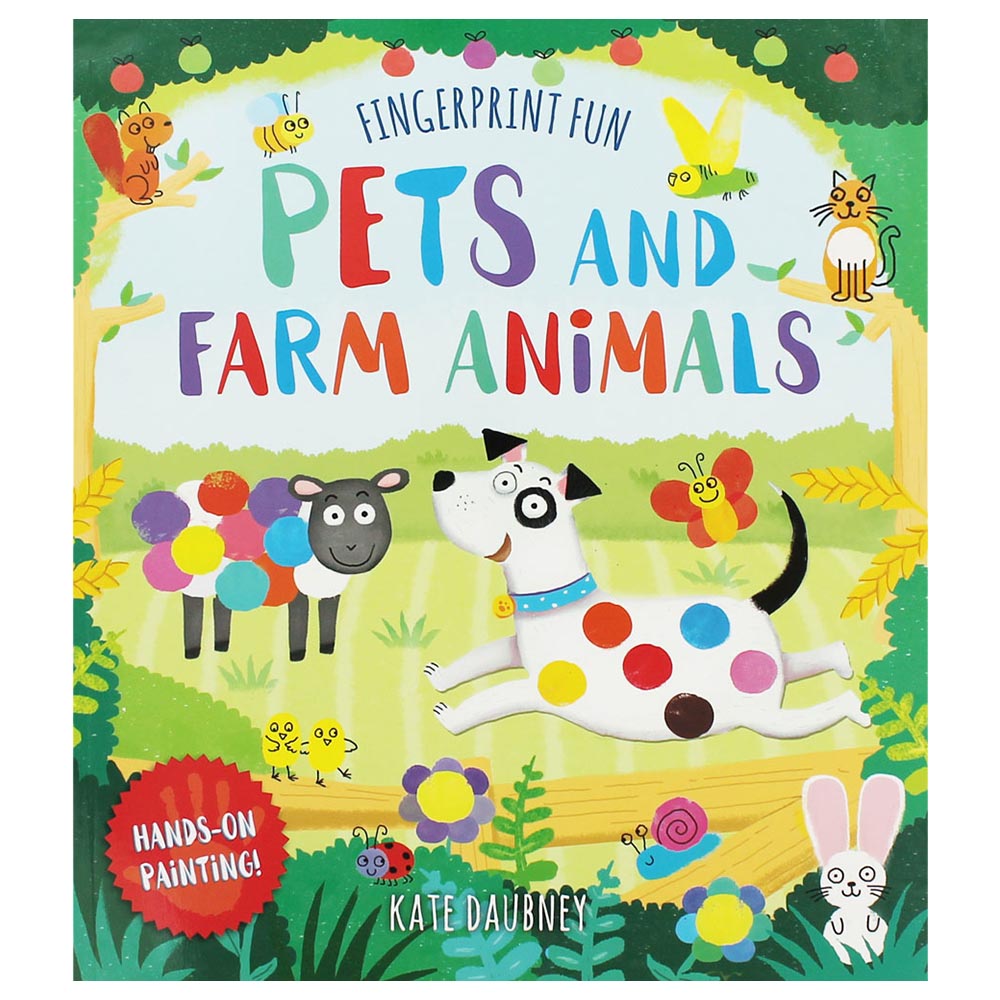 Order Fingerprint Fun: Pets And Farm Animals - Book Now! | Jomla.ae