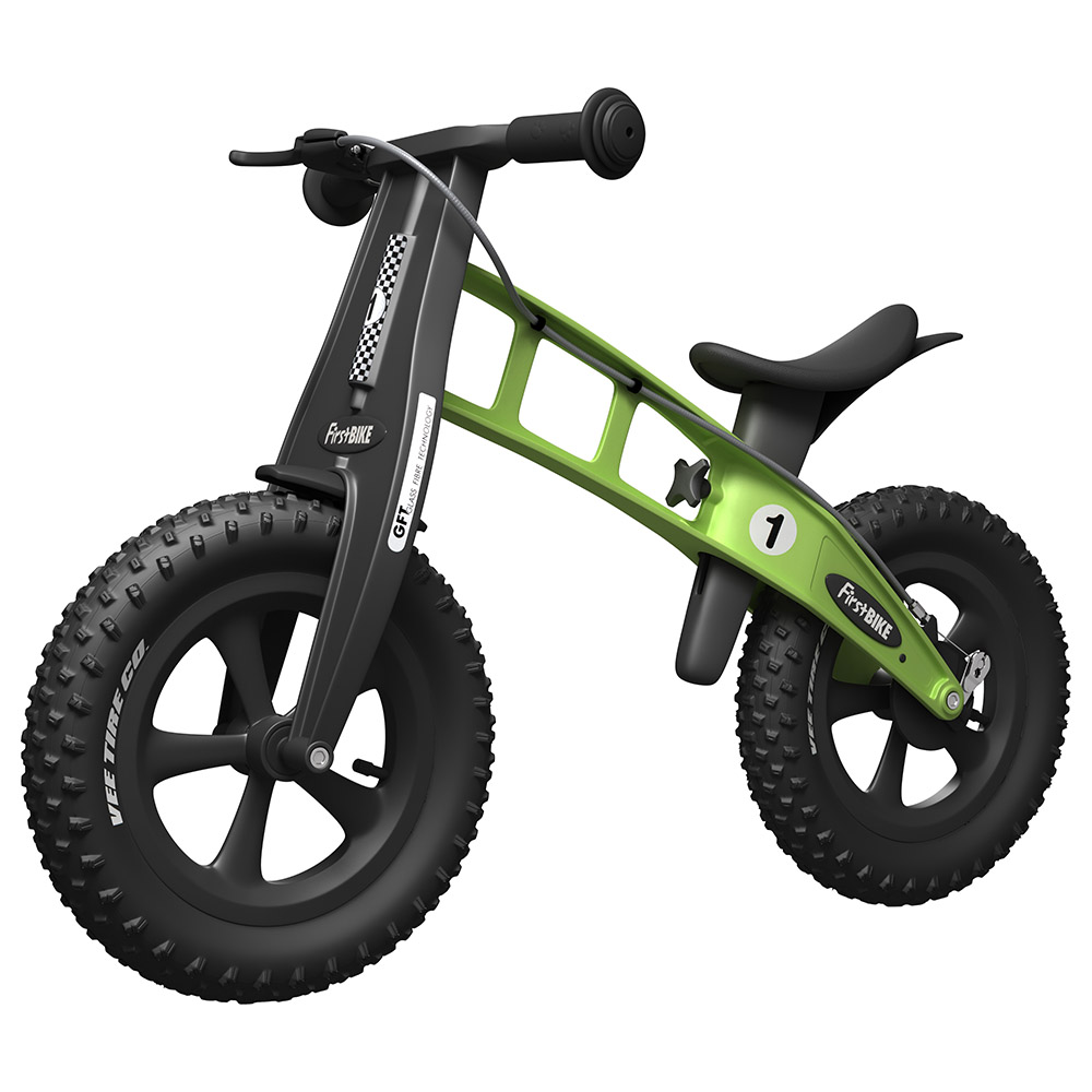 Order FirstBIKE - FAT Bike With Brake - Green Now! | Jomla.ae