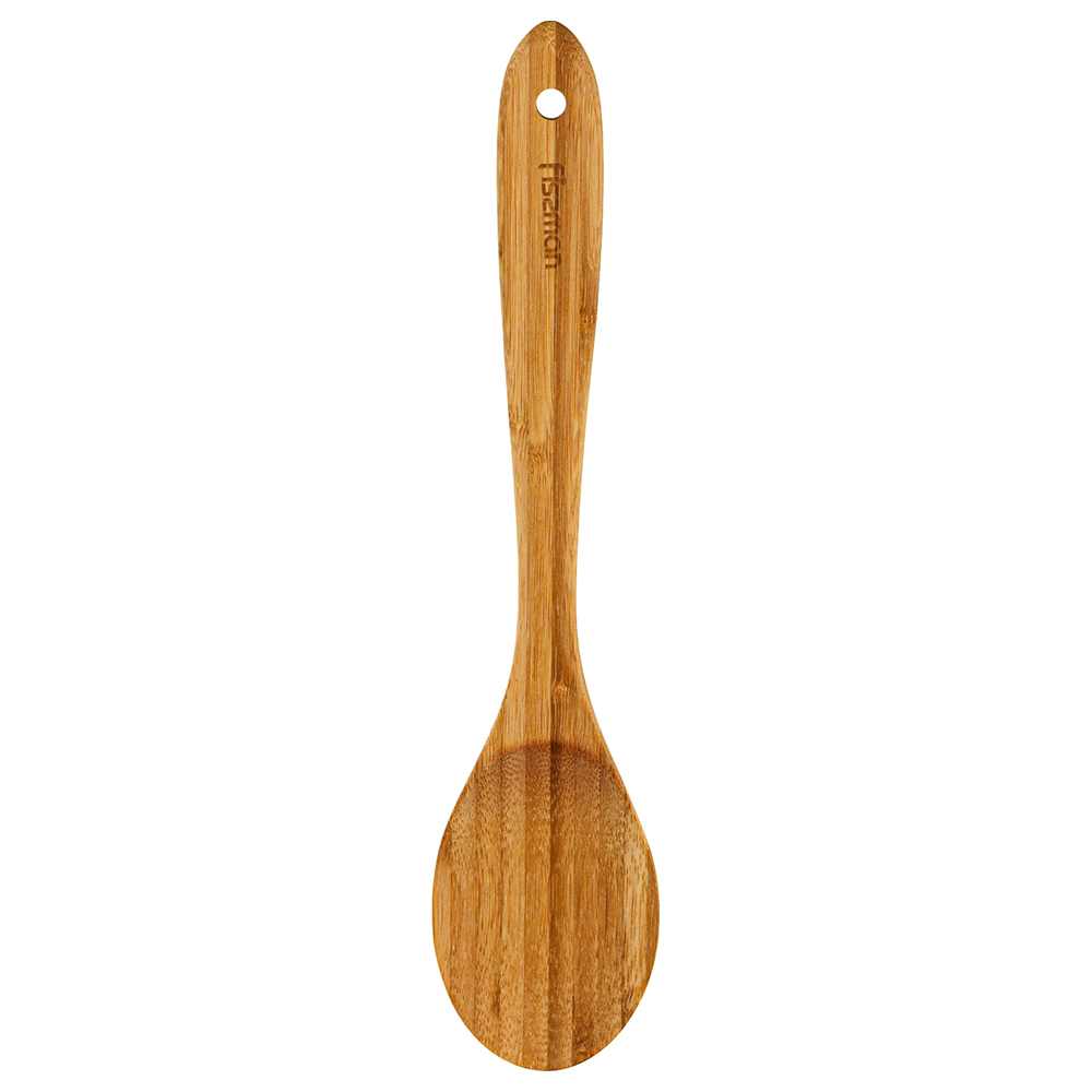 Order Fissman - Bamboo Serving Spoon - 30cm - Dark Brown Now! | Jomla.ae