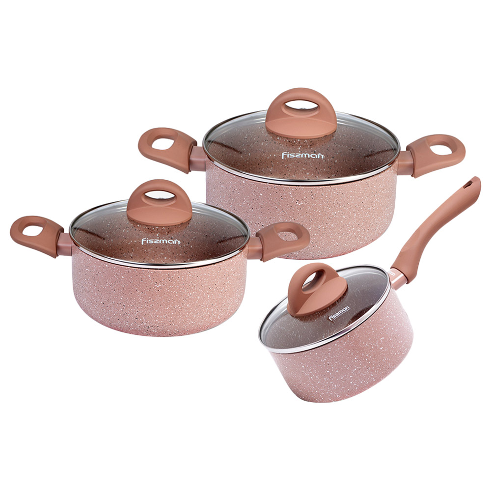 Order Fissman - Cookware Set - Latte - 6Pc-Set Now! | Jomla.ae