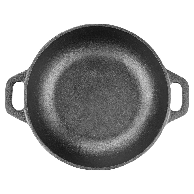 Fissman - Shallow Cast Iron Casserole - 27.3x8.8cm - 3.4L | Jomla.ae