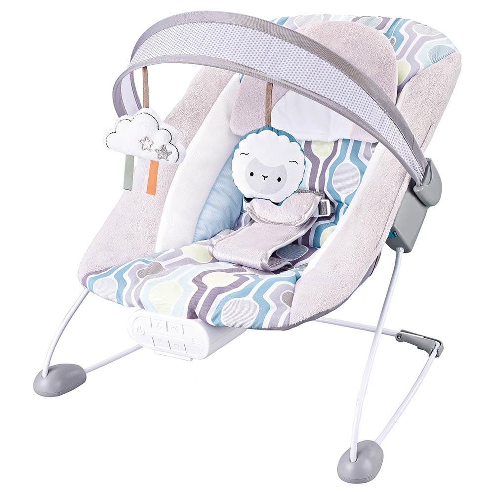 Fitch Baby - Portable Rocker & Bouncing Chair - Blue | Jomla.ae