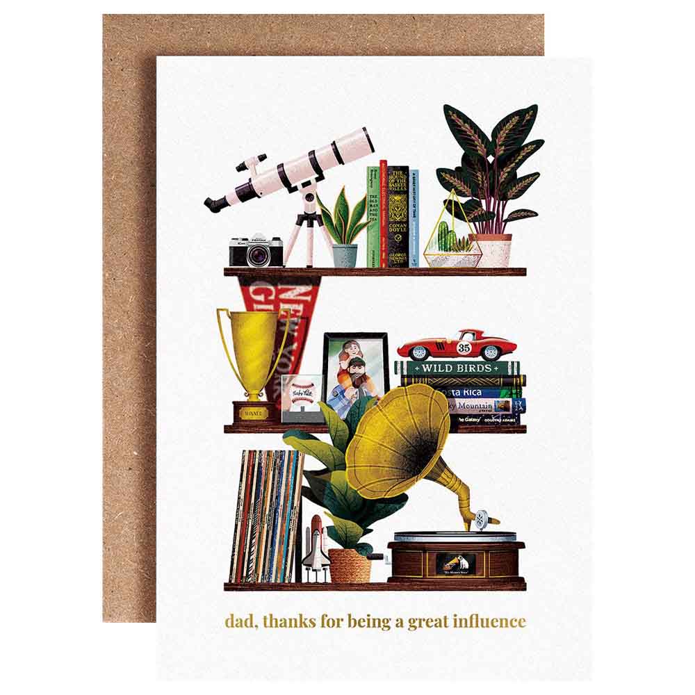 Folio - Dad Great Influence Card | Jomla.ae