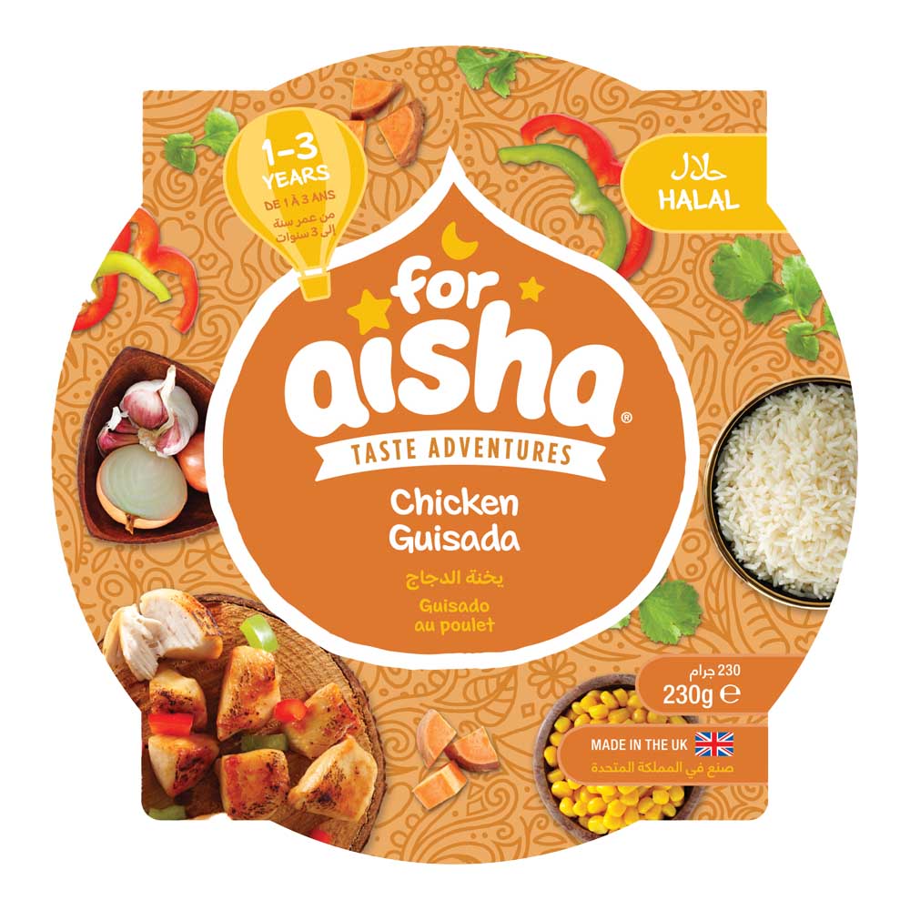 For Aisha - Chicken Guisada, Mild Mexican Stew Baby Food 230g | Jomla.ae