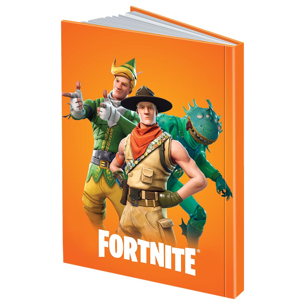 Fortnite - Arabic Hard Cover 100 Sh Orange | Jomla.ae