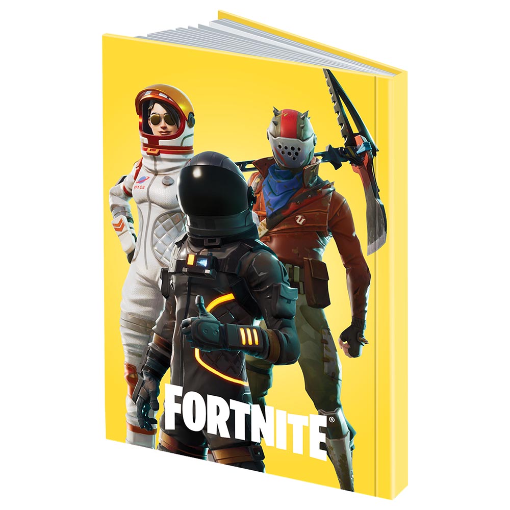 Order Fortnite - Arabic Hard Cover 100 Sh Yellow Now! | Jomla.ae