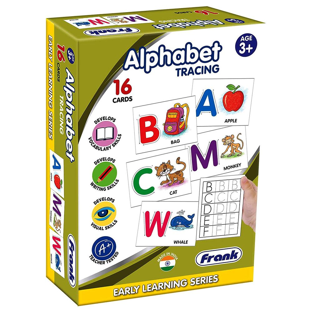 Order Frank - Alphabet Tracing Game - 16 Cards Now! | Jomla.ae
