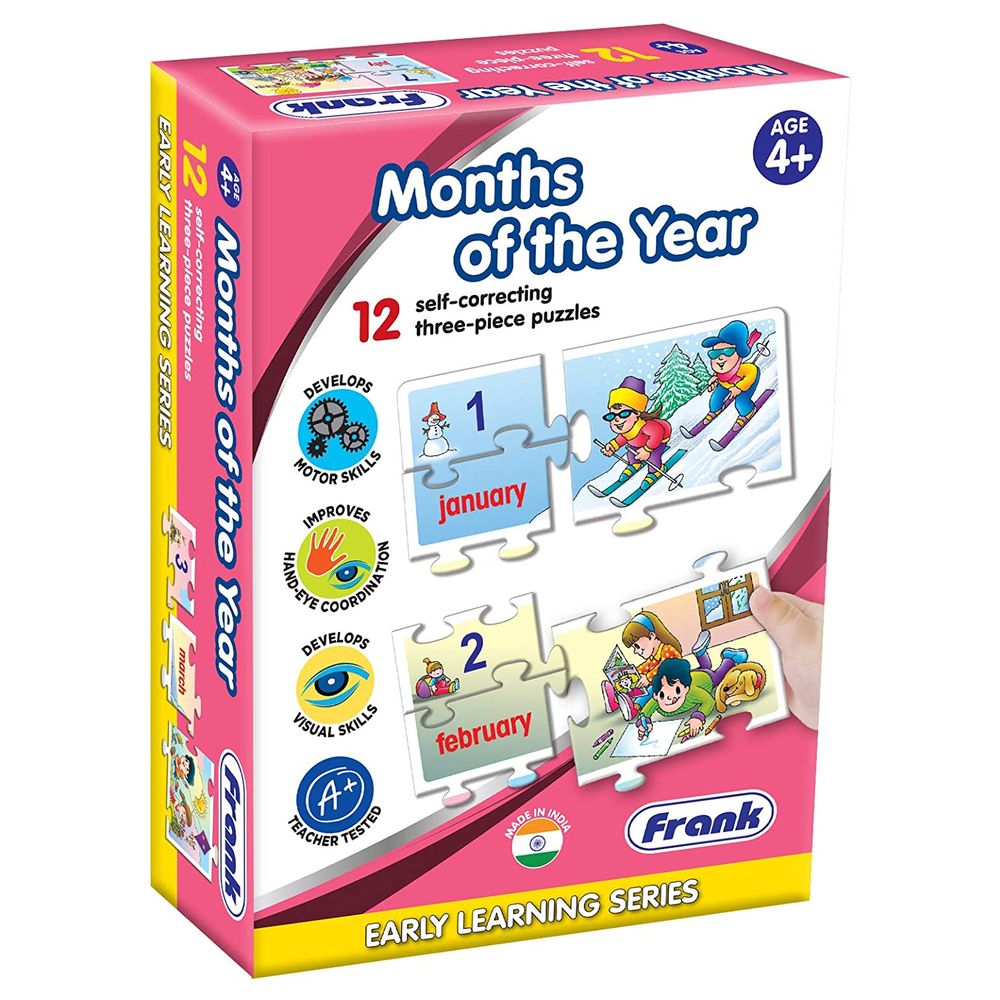 Order Frank - Months Of The Year Puzzle - 36pcs Now! | Jomla.ae