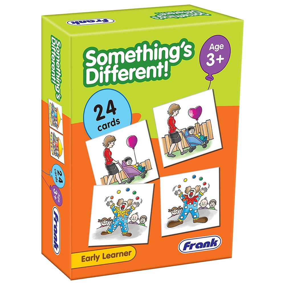 Order Frank - Something's Different! Cards Game - 24 Cards Now! | Jomla.ae