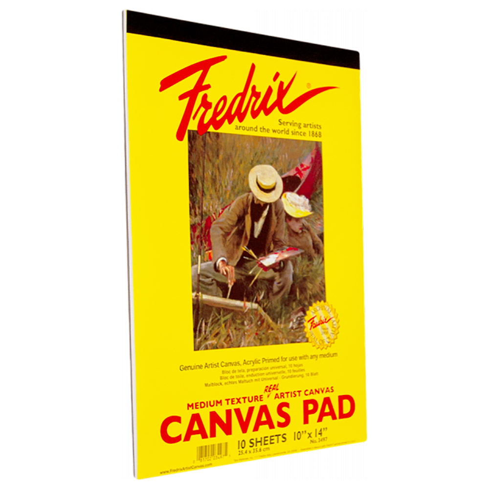 Order Fredrix - Canvas Pads White - 10x14-inch - 10 Sheets Now! | Jomla.ae