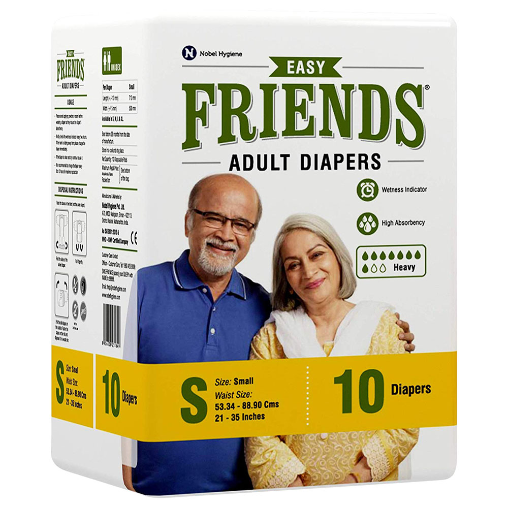 Order Friends Adult Diapers Easy Small 10's Now! | Jomla.ae