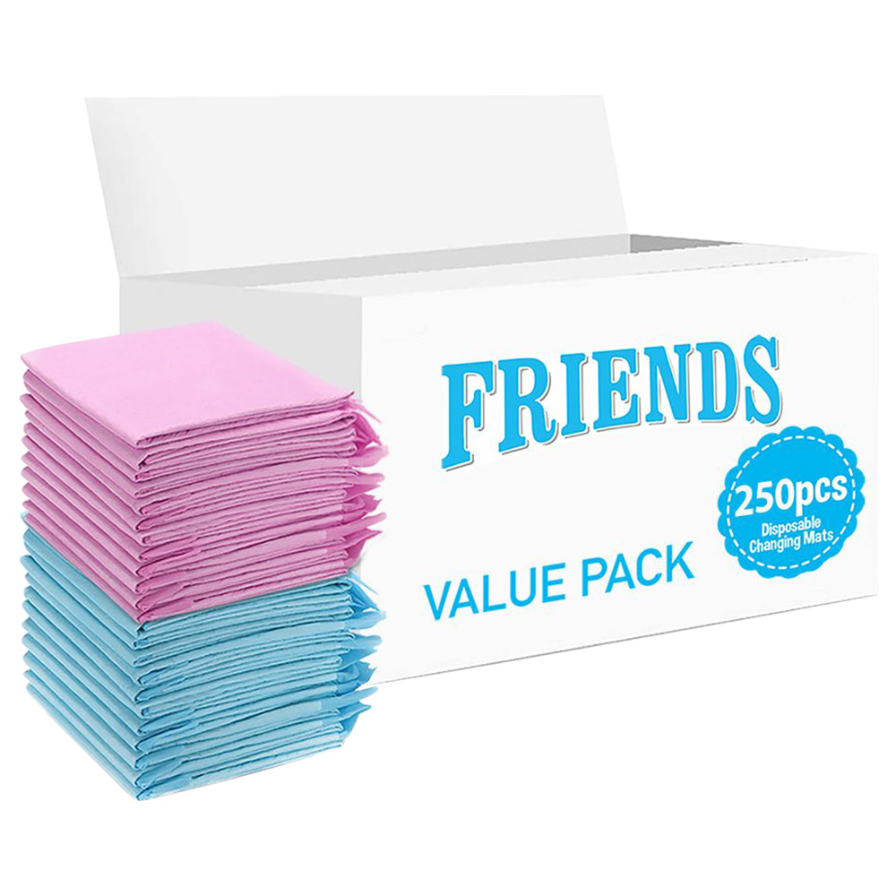 Order Friends - Disposable Changing Mats - 250pcs - Pink/Blue Now ...