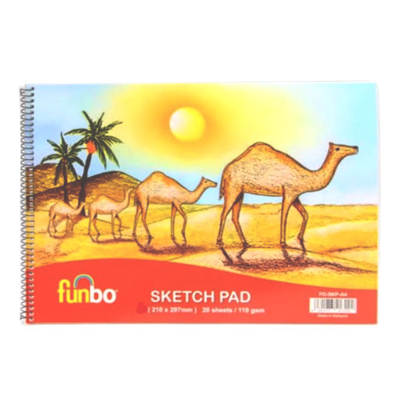 Order Funbo - Sketch Pad A3 110 gsm - 20 Sheets Now! | Jomla.ae