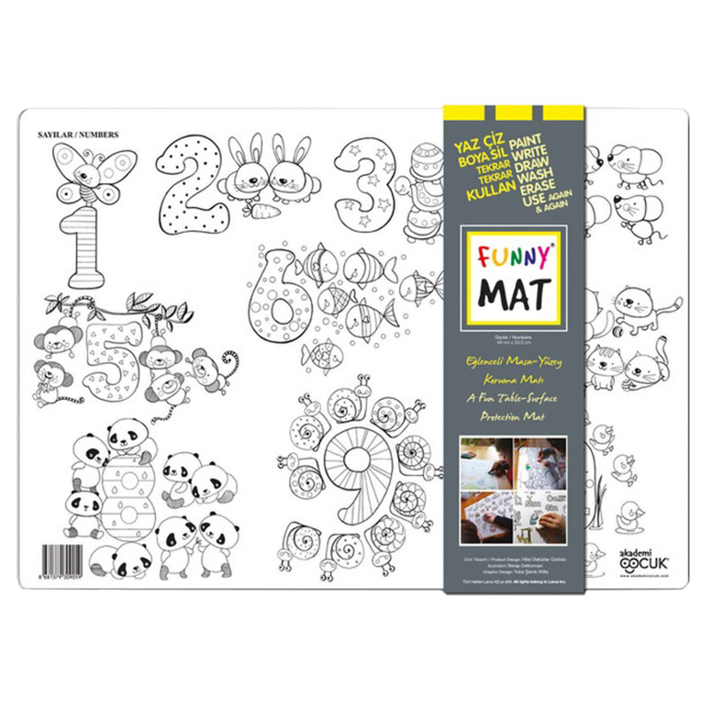 Order Funny Mat - Numbers Now! | Jomla.ae