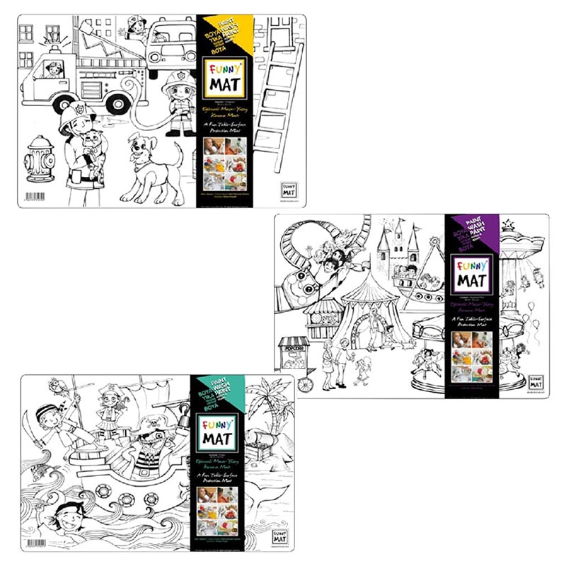 Order Funny Mat - Set - Fire Park Camp Now! | Jomla.ae