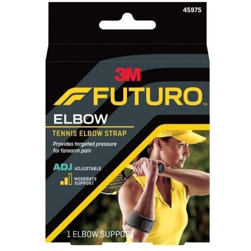 Futuro - Tennis Elbow Support With Tension Pad - Black | Jomla.ae