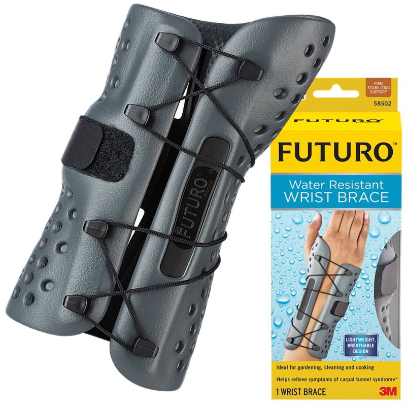 Futuro - Water Resistant Wrist Brace Right (S-M) - White | Jomla.ae